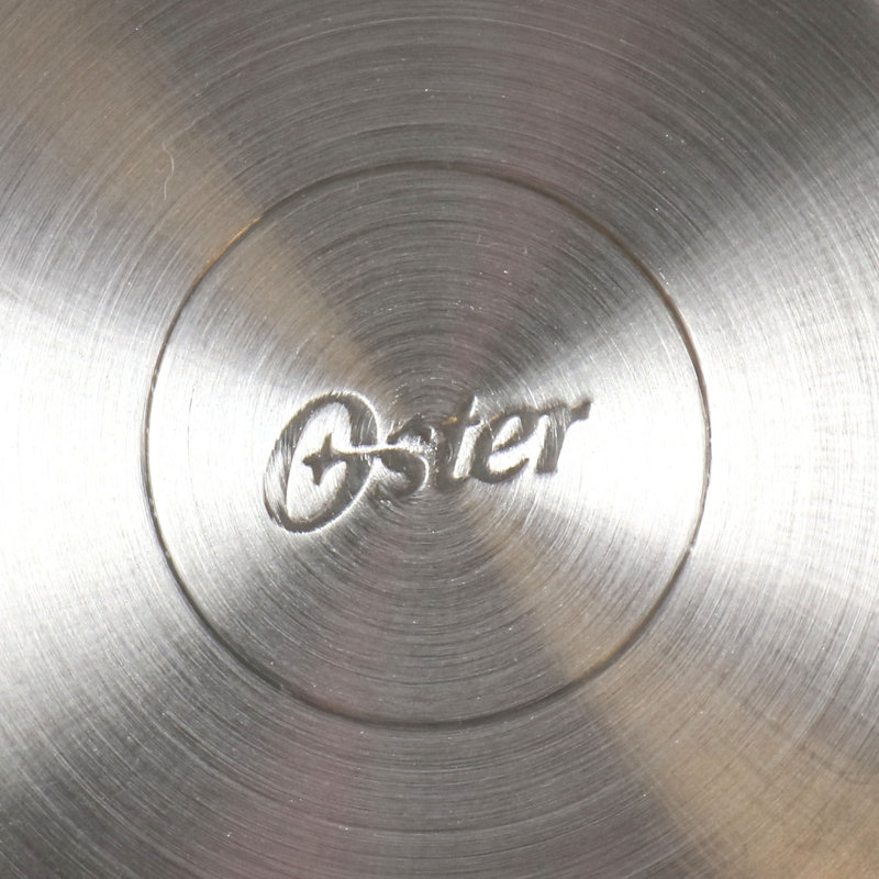 Oster 12 Piece Stainless Steel Aluminum Base Cookware Set & Reviews ...