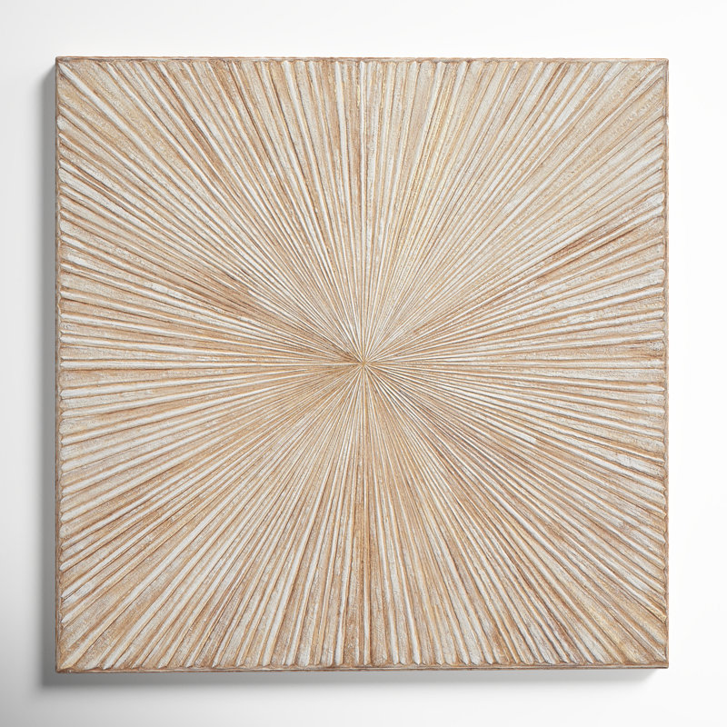 Birch Lane™ Handmade Solid Wood Abstract Wall Decor | Wayfair