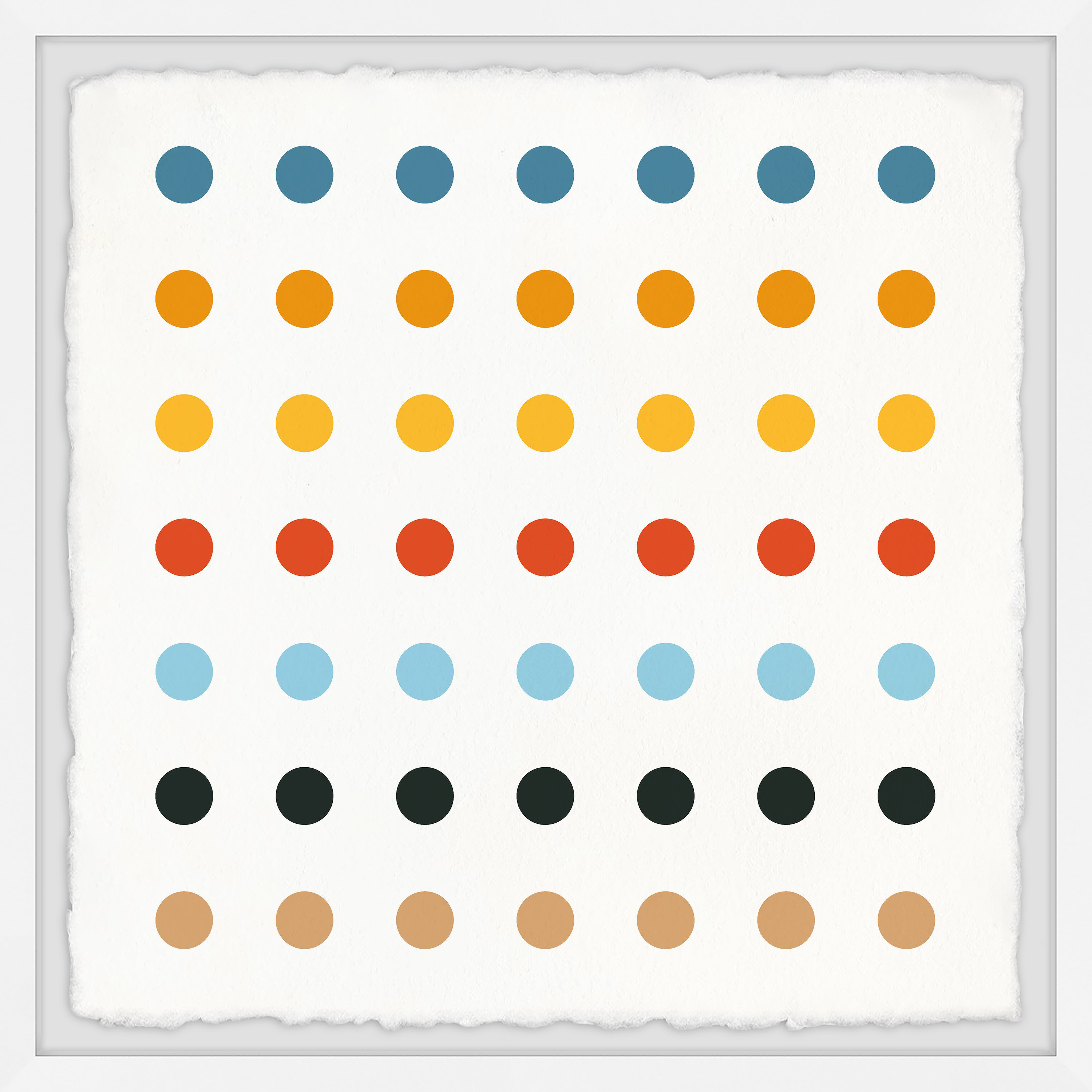 Ebern Designs ''Dotted Lines'' Framed Print | Wayfair