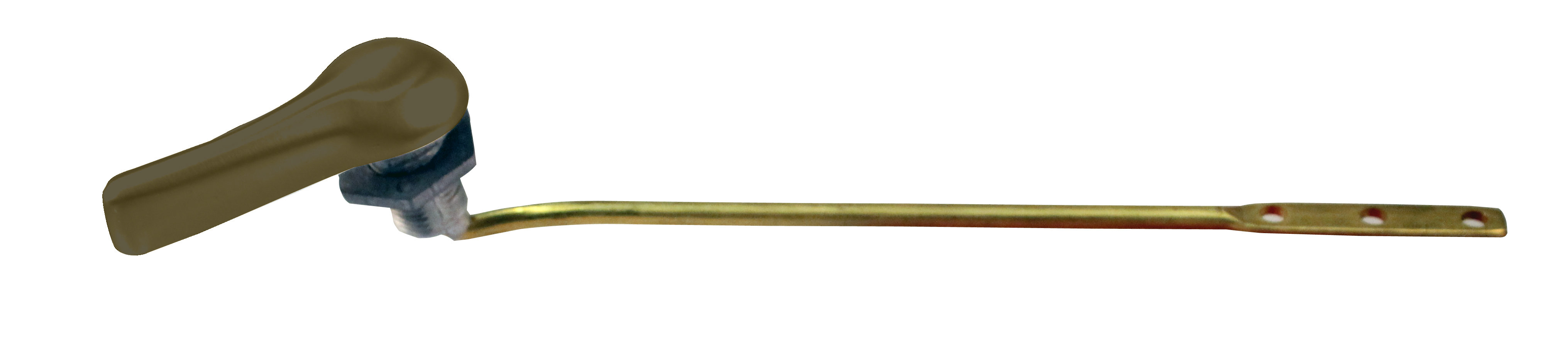 Westbrass Front Mount Toilet Tank Lever Handle with Adjustable Bendable ...