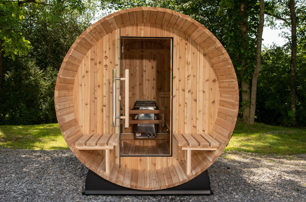 Almost Heaven Saunas Fairmont 4 - Person Traditional Steam Sauna in ...