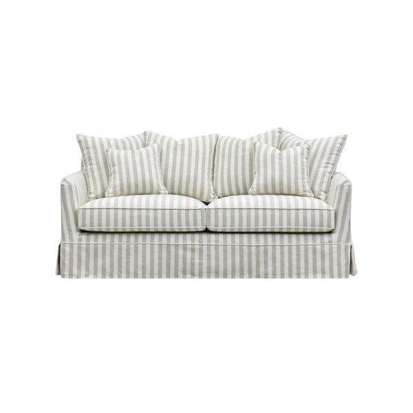 Romero Modern Simple Striped Sofa 82.6'' Sofa | Wayfair