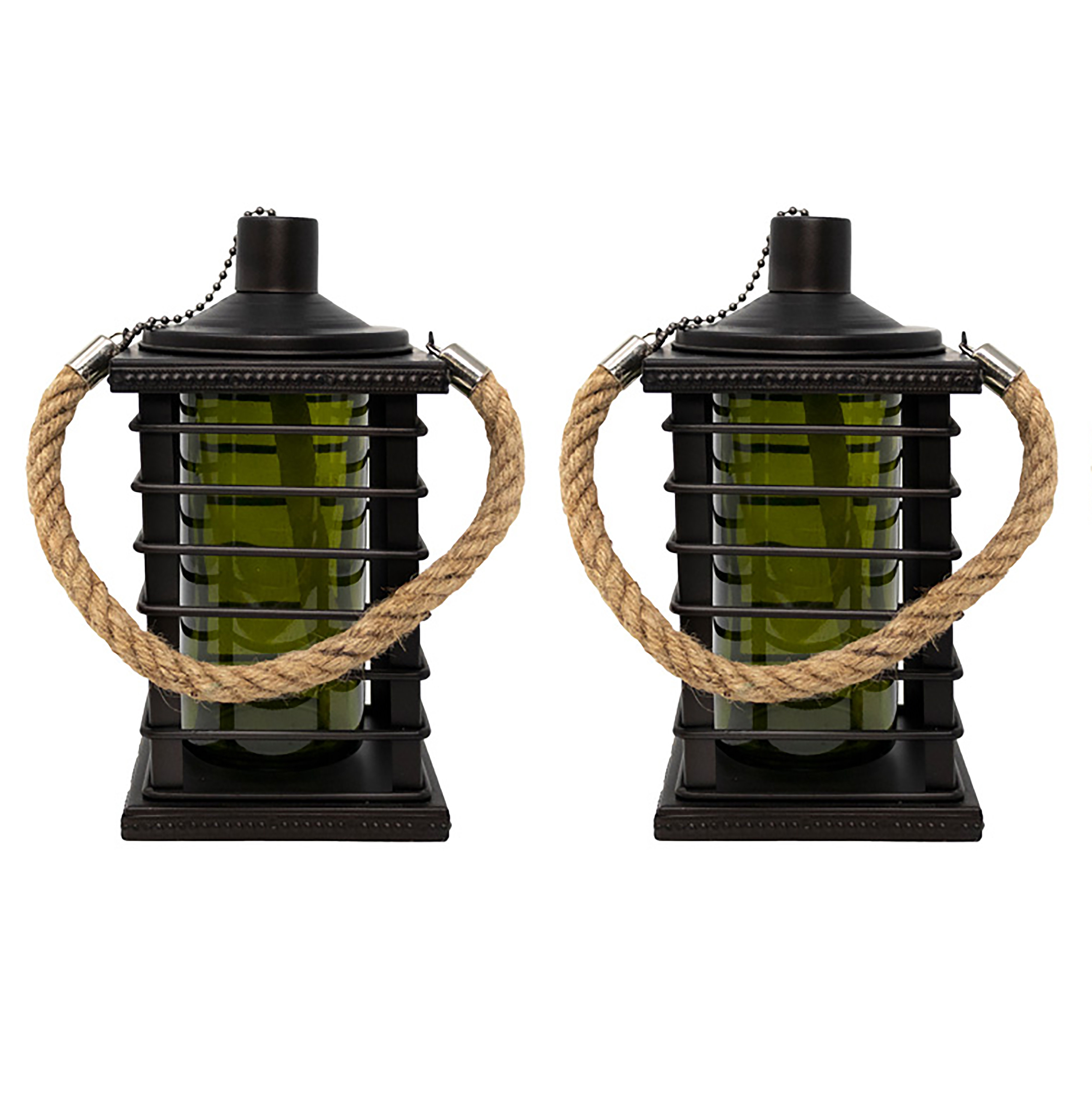 Patio Essentials Caged Tabletop Torch | Wayfair