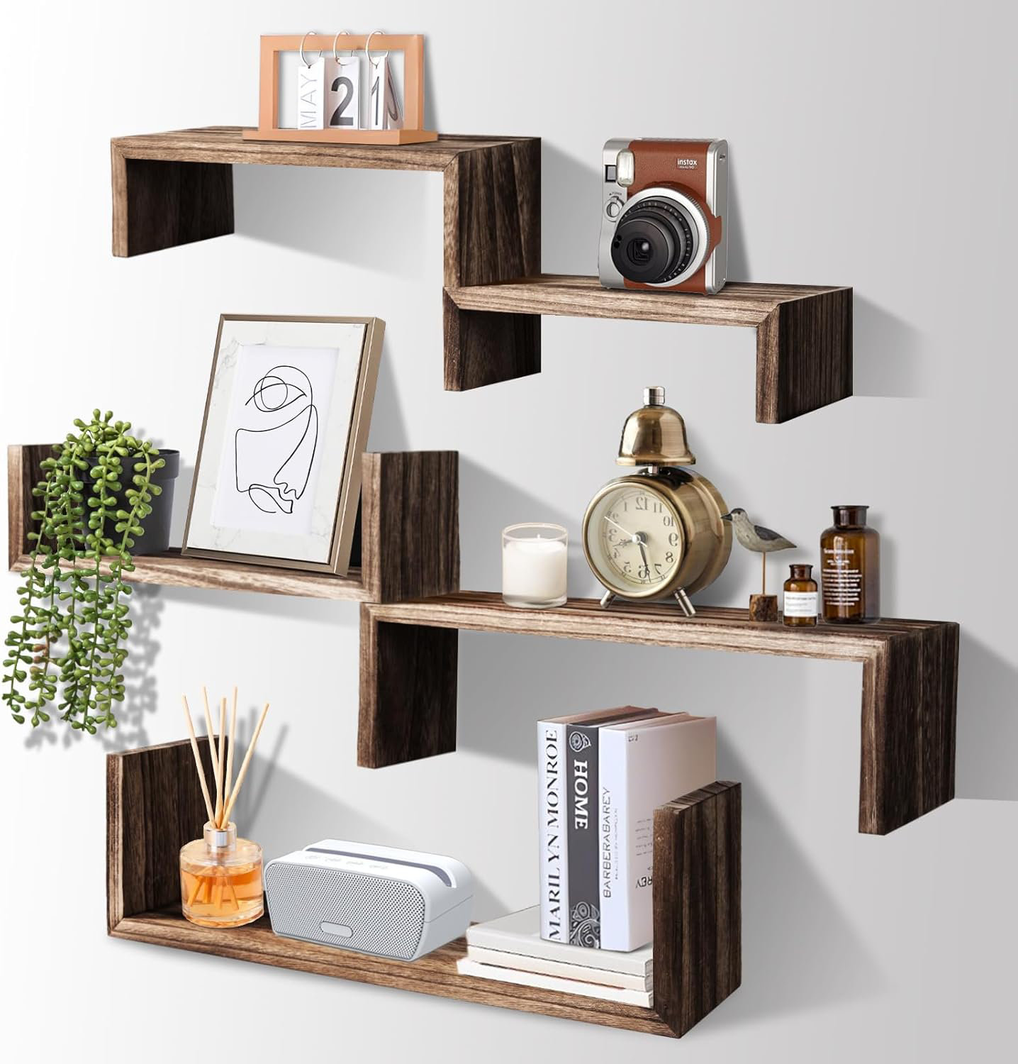 Latitude Run® Petras Iron Floating Shelf | Wayfair