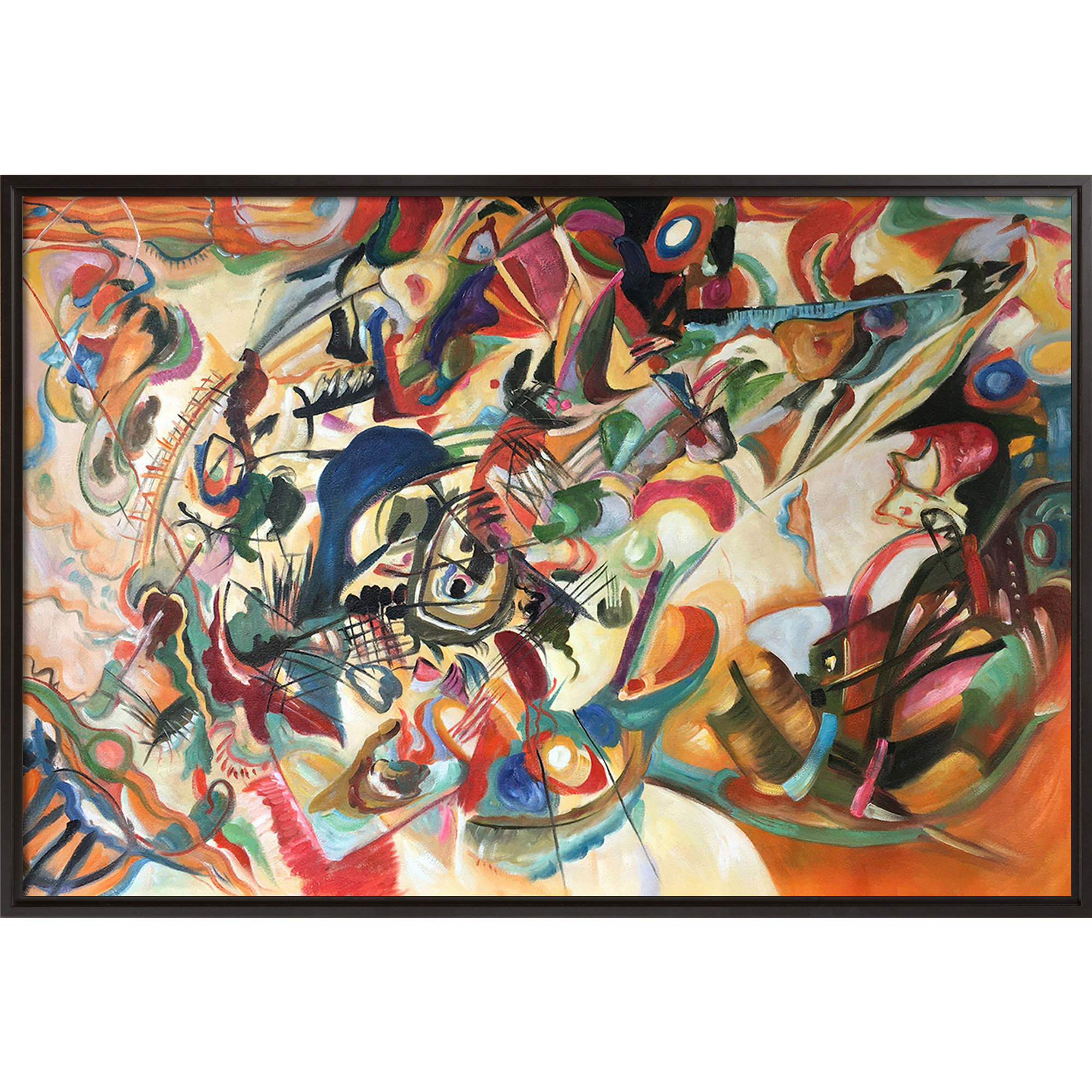 Overstock Art Composition VII, 1913 " Composition VII, 1913 " by ...