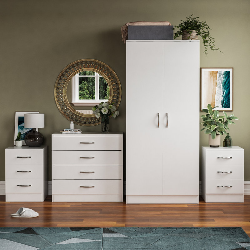 Hashtag Home Maybery 4 Pieces Bedroom Set & Reviews | Wayfair.co.uk