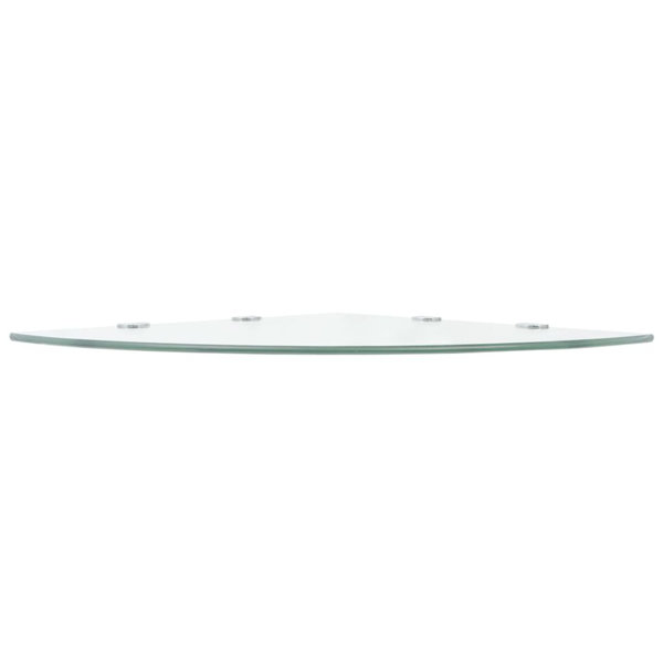 Latitude Run® Glass Floating Shelf with Adjustable Shelves | Wayfair