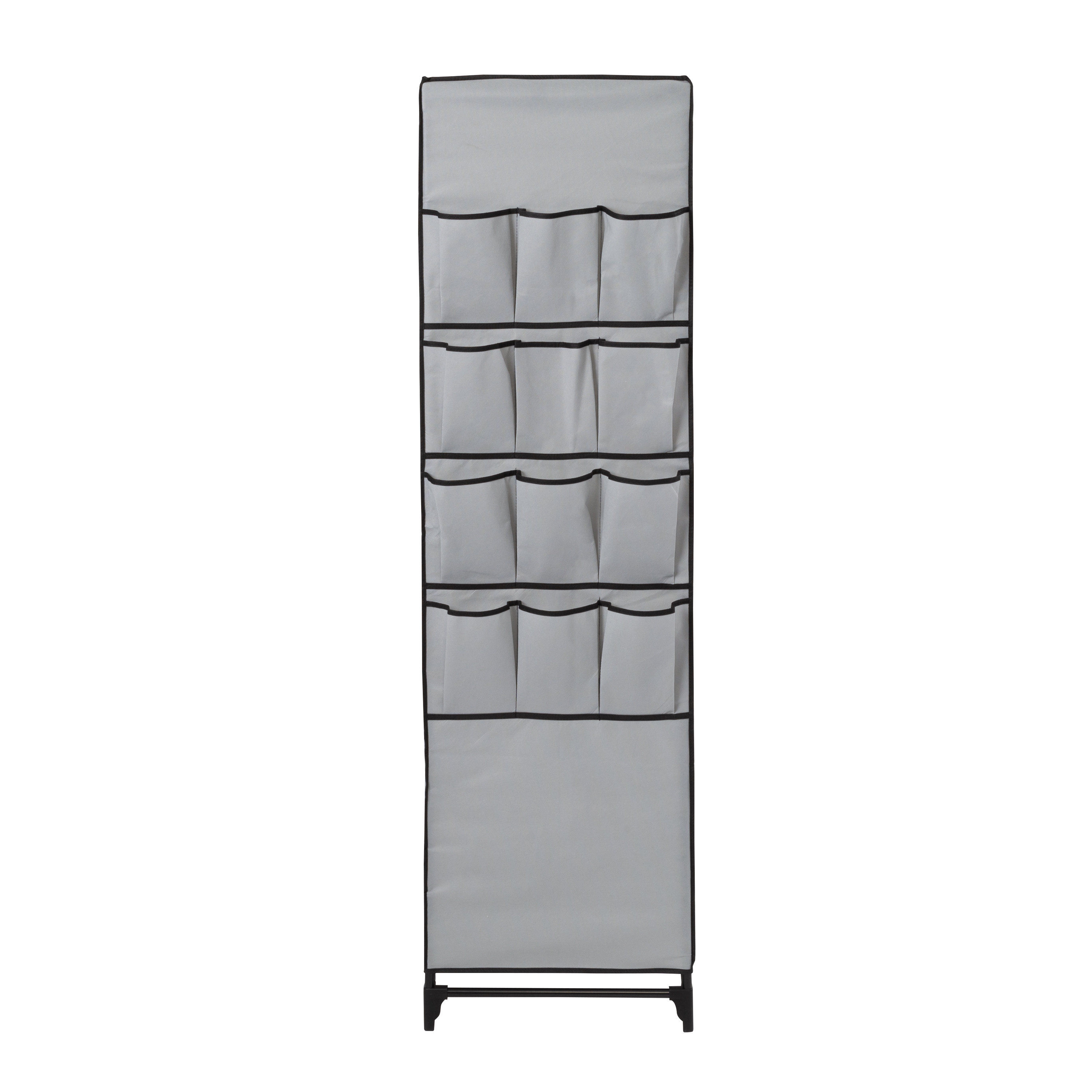Rebrilliant 27-Inch Wide Portable Wardrobe Closet With Cover And Side ...