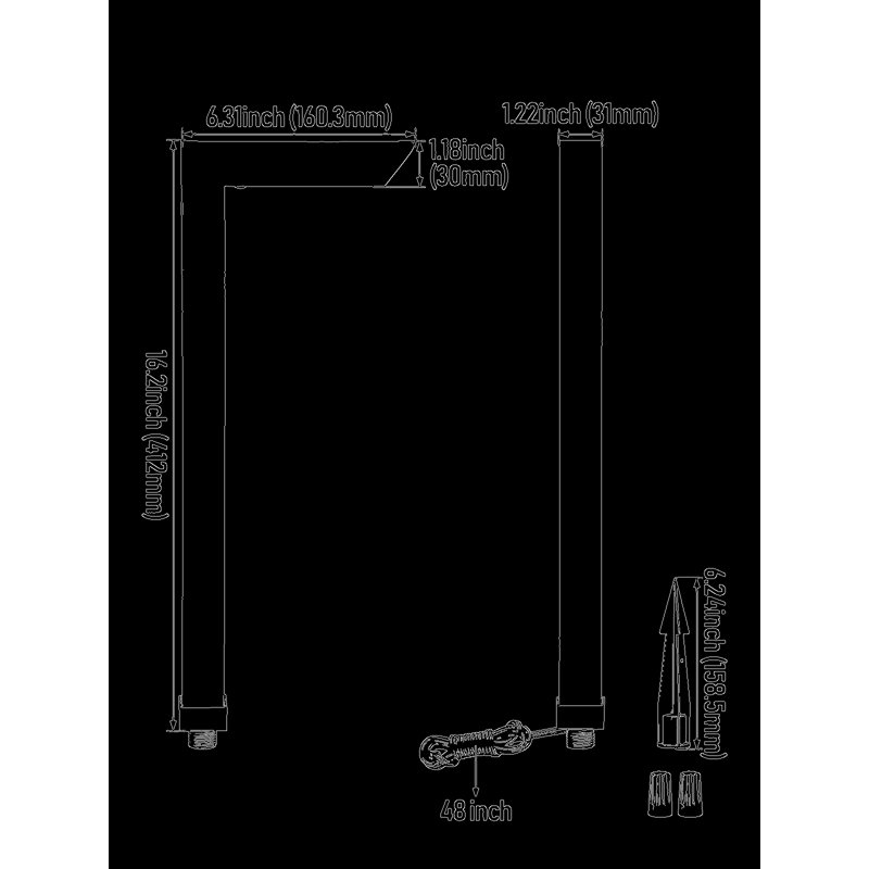 LEDVANS Bronze Integrated LED Metal Pathway Light | Wayfair