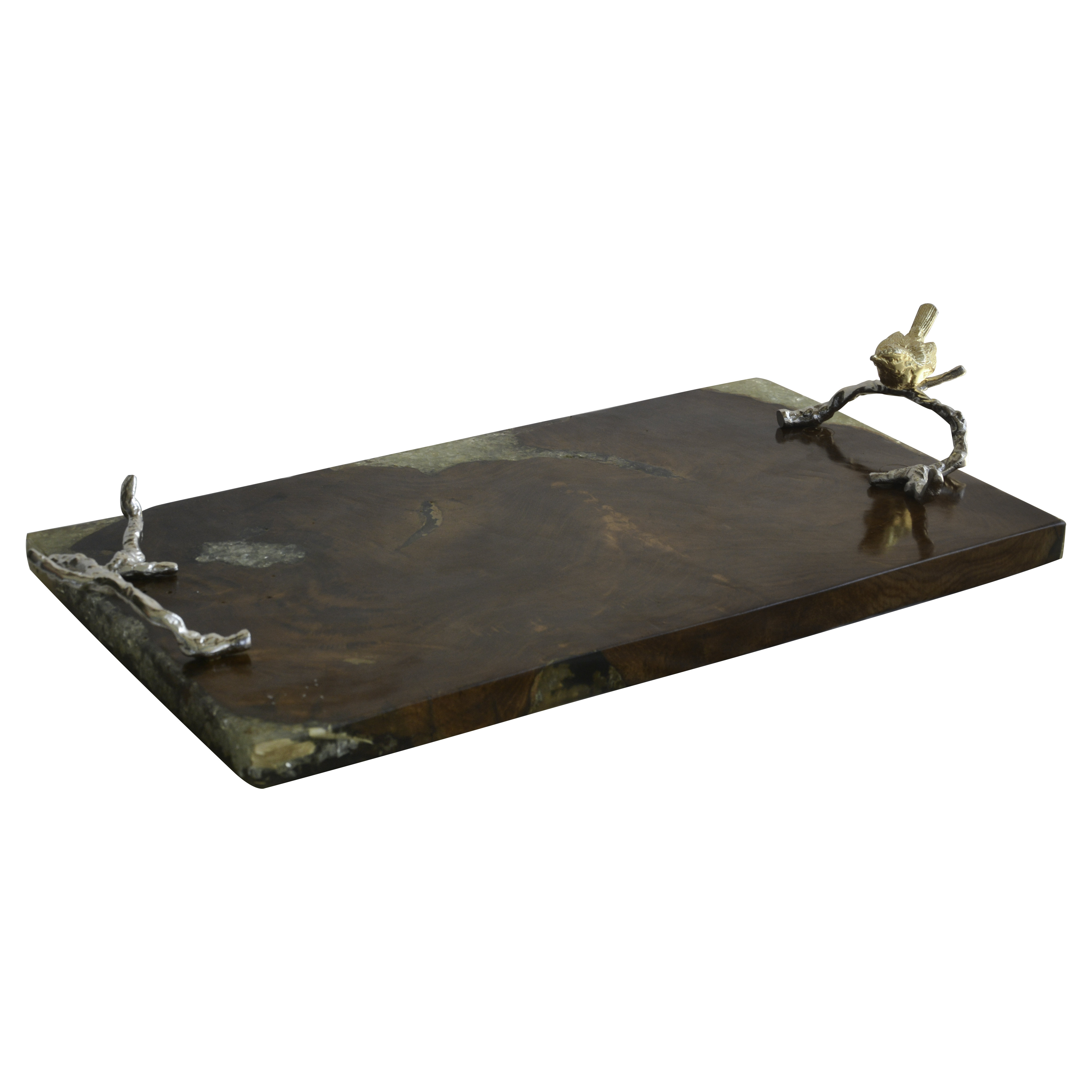 Darby Home Co Wathen Wood Accent Tray | Wayfair