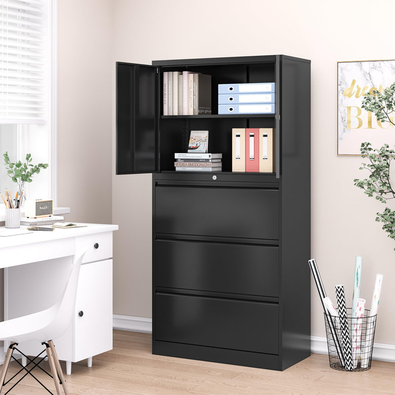 Latitude Run® Ablie 3 - Drawer Filing Storage Cabinet | Wayfair