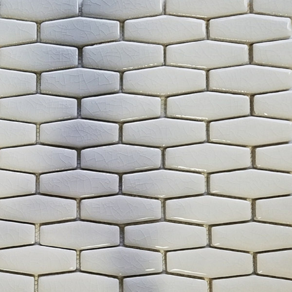 Medici & Co. Rimini 1" x 3" Porcelain Honeycomb Mosaic Tile in Studio ...