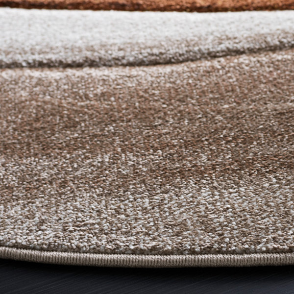 Wade Logan® Ducor Abstract Beige/Brown Area Rug & Reviews | Wayfair