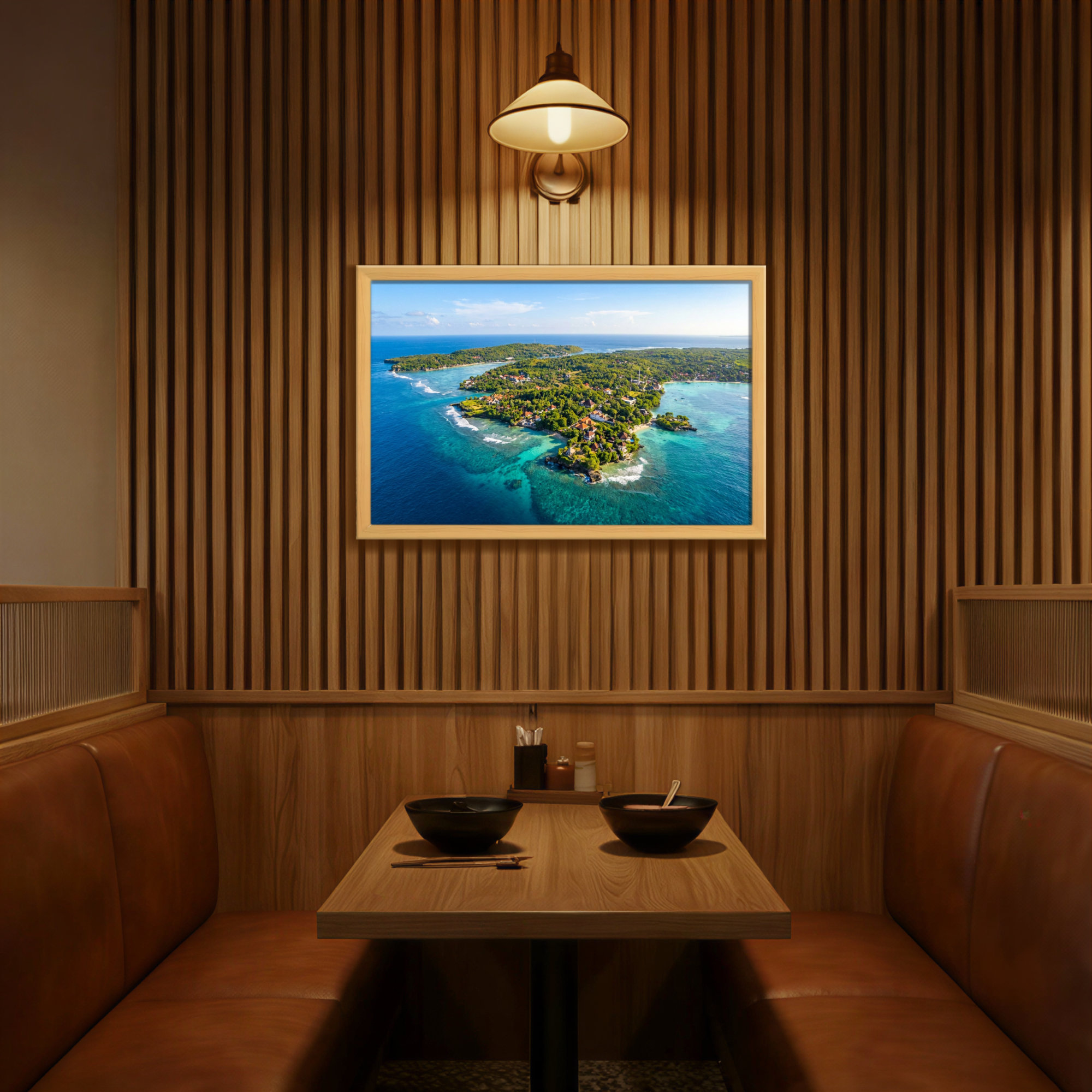 Winston Porter Landscape & Nature Tropical Island Aerial View Ocean ...