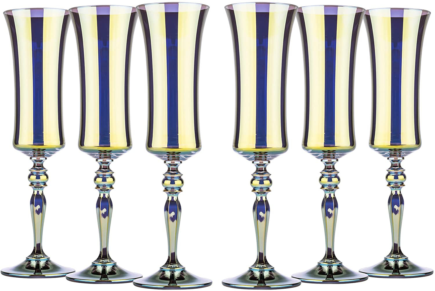 Promaster Gifts 6 oz. Glass Flute Set | Wayfair