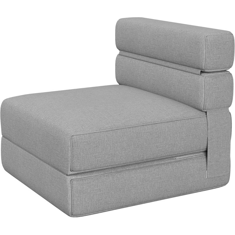 Trule Modern Convertible Sleeper Chair With Upgraded Pillow, Foldable ...