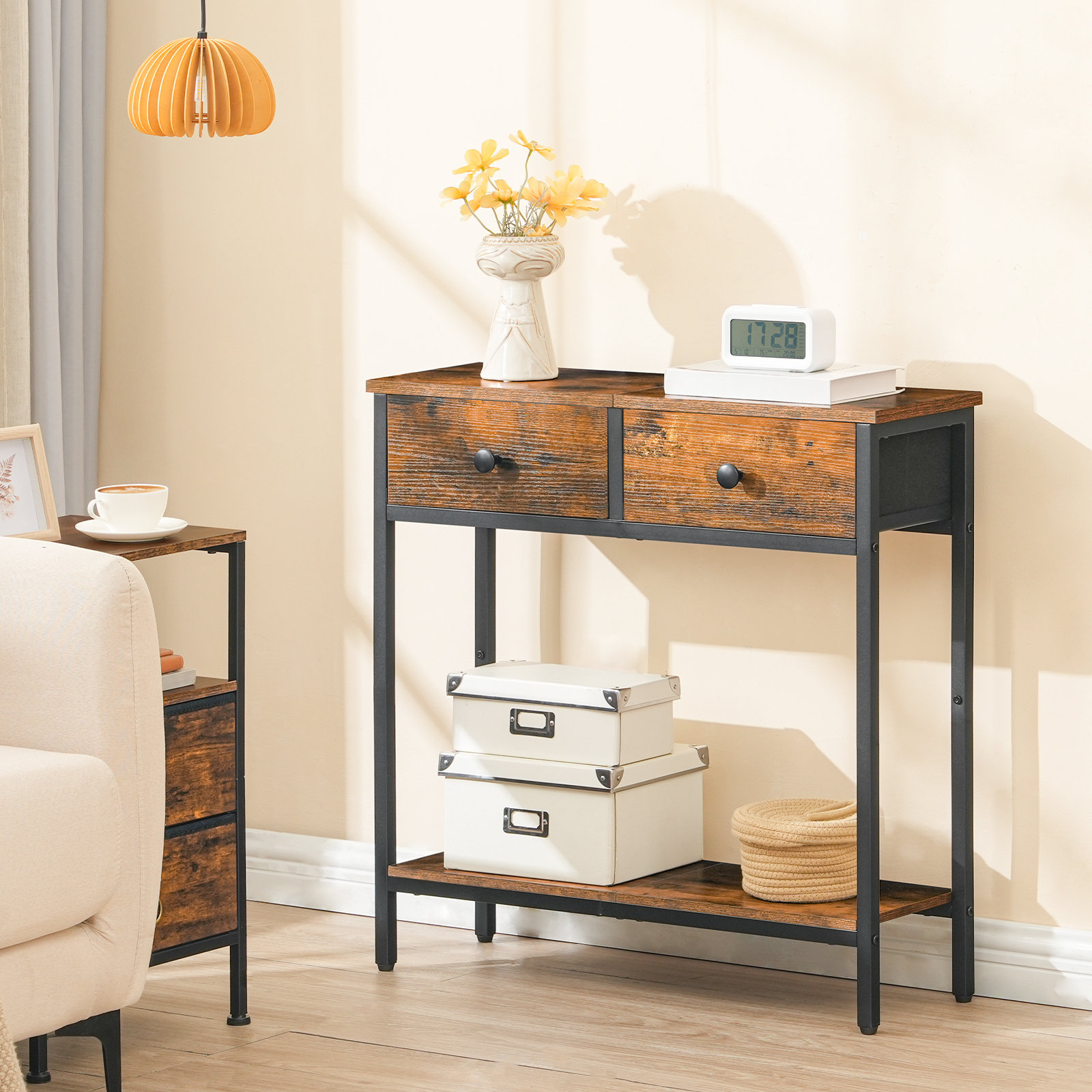 Borough Wharf Akeshia 75cm Console Table | Wayfair.co.uk