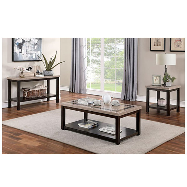 AndrewHomeStudio Guptab 3 - Piece Living Room Table Set | Wayfair