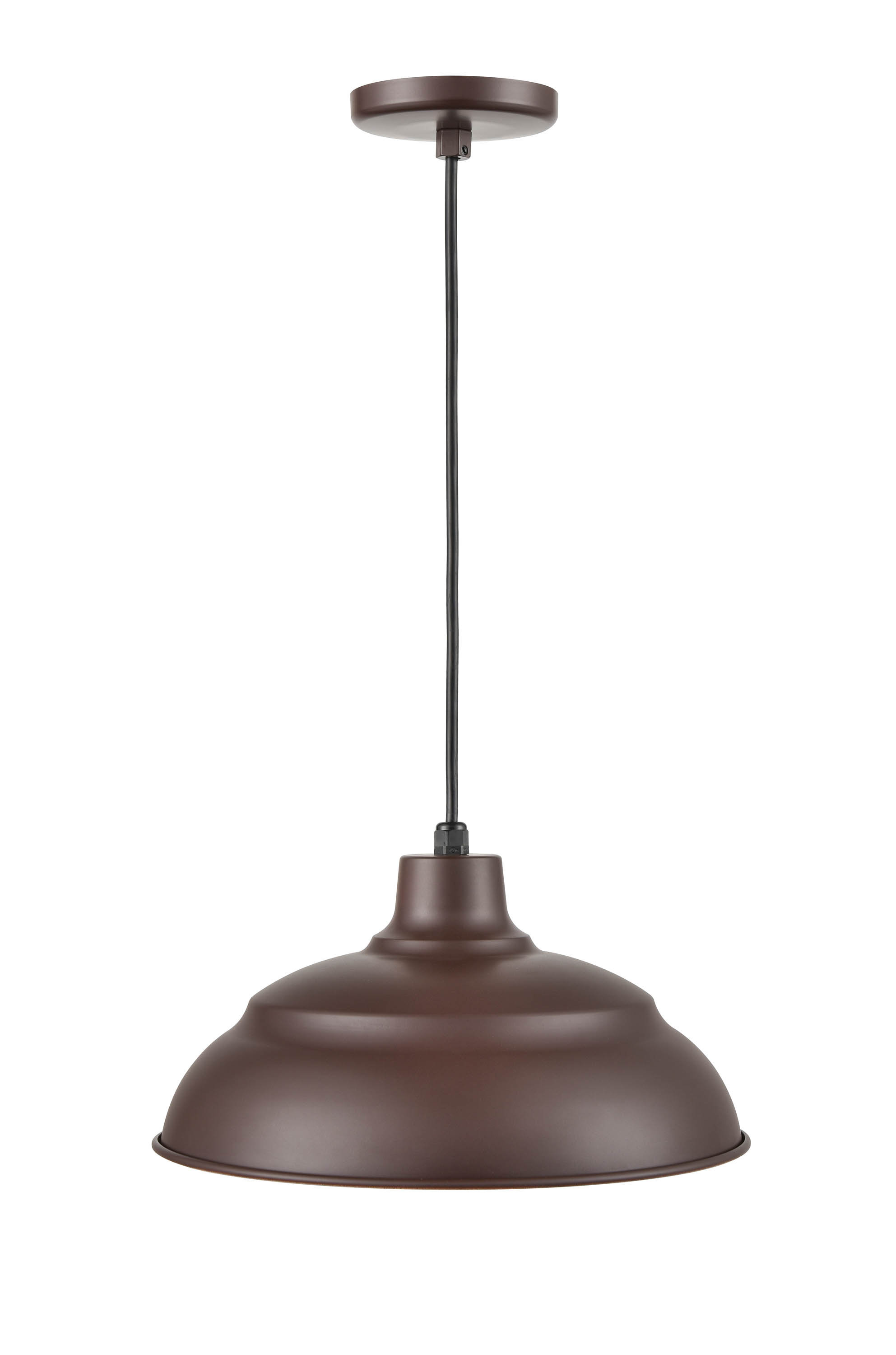 Millennium Lighting 1 - Light Shaded Dome RLM LED Pendant | Wayfair