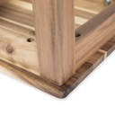 Millwood Pines Solid Acacia Wood Accent Stool & Reviews - Wayfair Canada