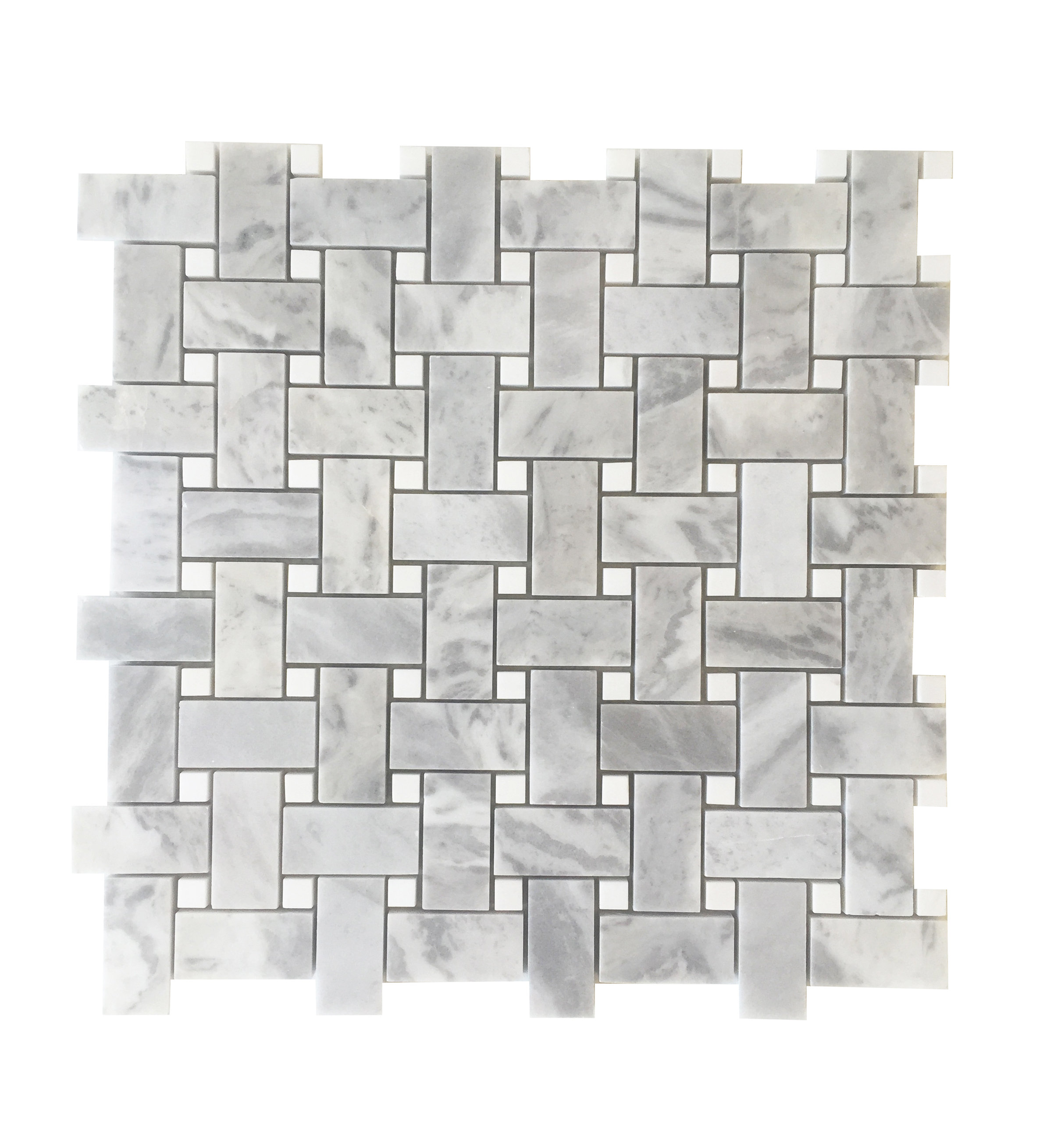 Stone & Tile Shoppe Marble BasketWeave Mosaic Wall & Flooor Tile | Wayfair