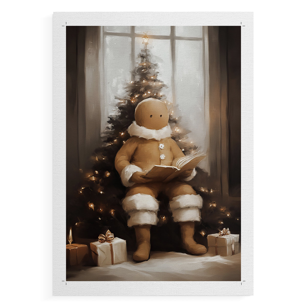 Winston Porter Christmas Holiday Art -Series 2-LXXV -Canvas Print Only ...