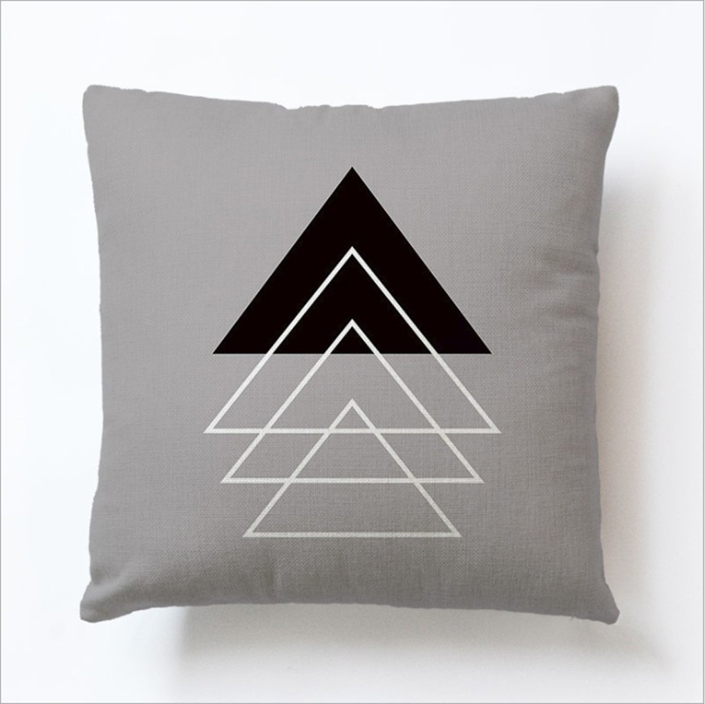 Beauty Acrylic (Covers With Inserts) Set of 2 Maze Geometric Pillows ...
