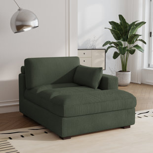Green Chaise Lounge Chairs You'll Love | Wayfair