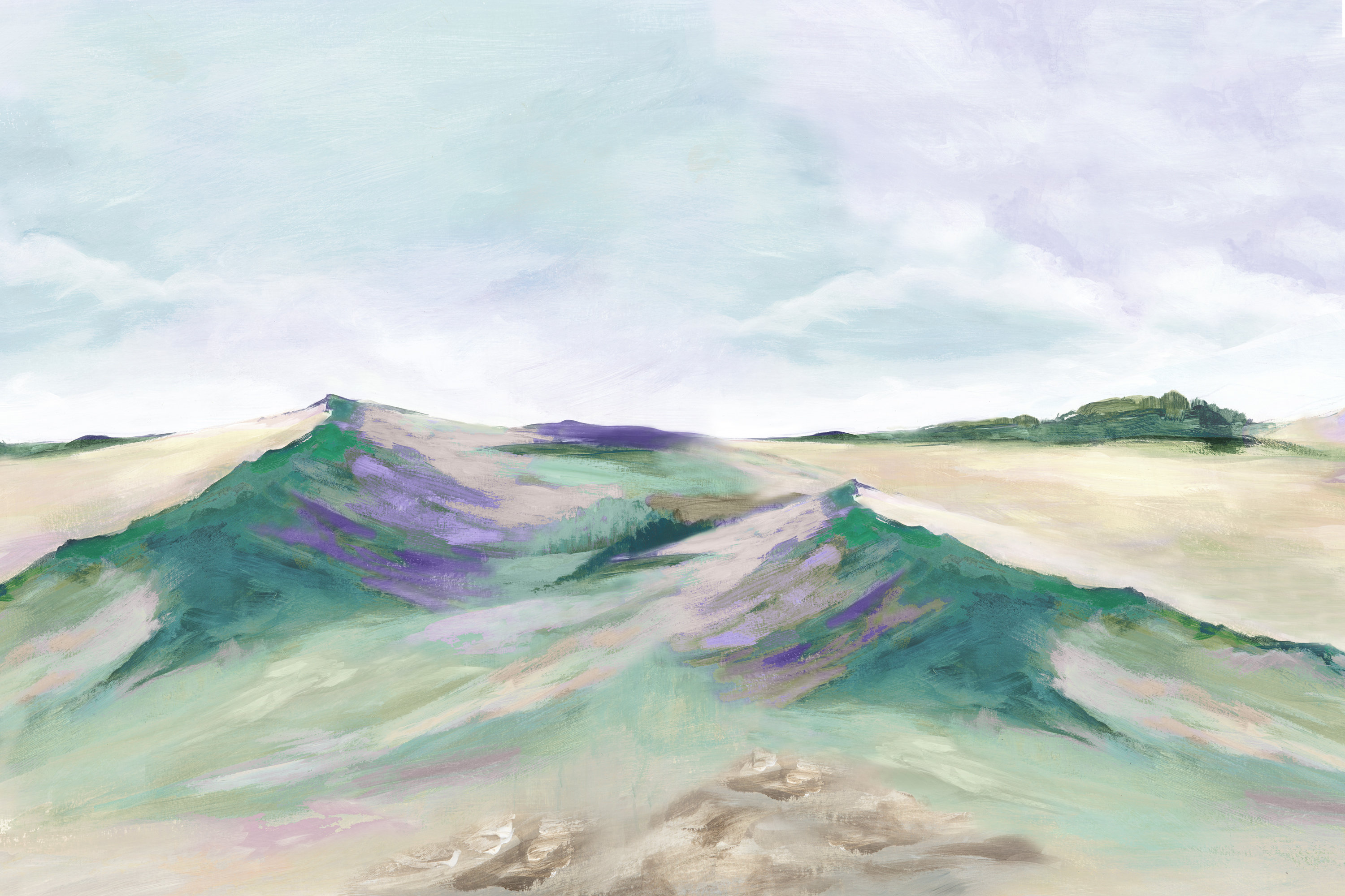 Millwood Pines Hues Of Indgio I by Luna Mavis | Wayfair