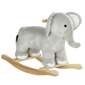 Plush Animal Rocking Horses | Wayfair
