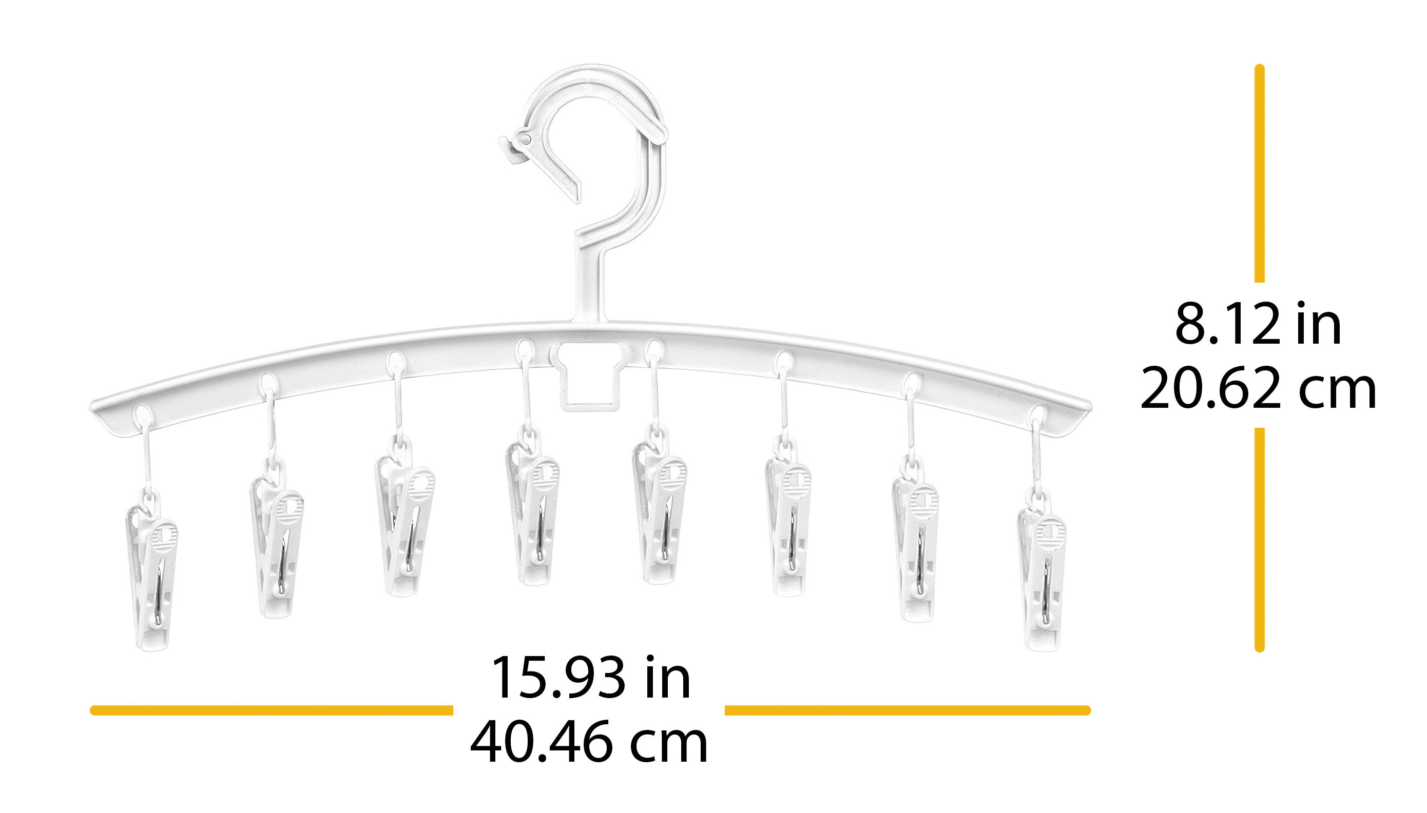 Rebrilliant Clip and Drip Laundry Organizer Hanger & Reviews - Wayfair ...
