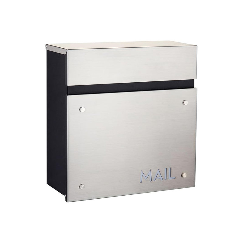 Trazla Wall-Mounted Modern Locking Mailbox - Wayfair Canada