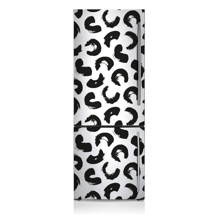 Ivy Bronx Strokes Brush Magnetic Door Sticker | Wayfair.co.uk