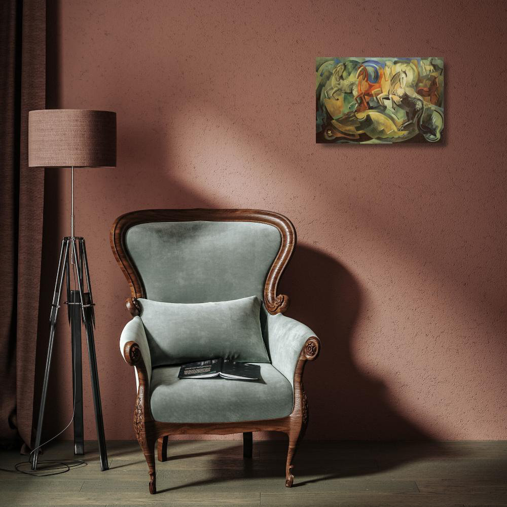 Ivy Bronx "Abstraction of Horses" by Mainie Jellett - Gallery Wrap ...