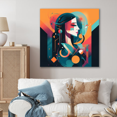 Mercer41 Female Art Deco Portrait II " Female Art Deco Portrait II ...