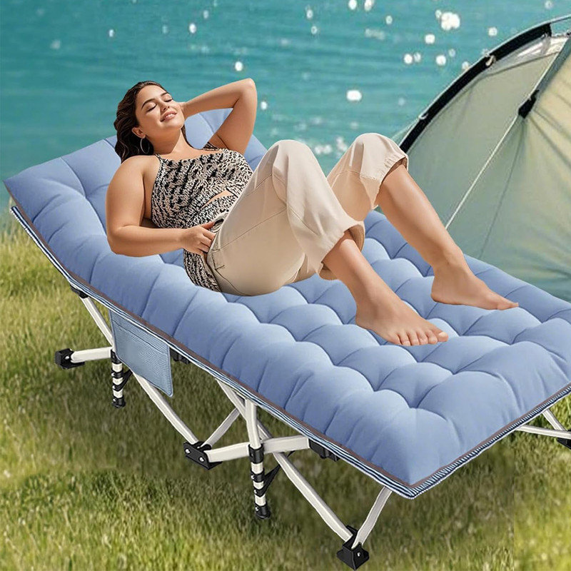 IDIABA Camping Cots Oversize Cots for Adults Extra Large Cots for ...