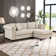 Lark Manor Anthwan 2 - Piece Upholstered Sectional & Reviews | Wayfair