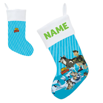 The Holiday Aisle® Wild Kratts Wolf Pack Christmas Stocking | Wayfair