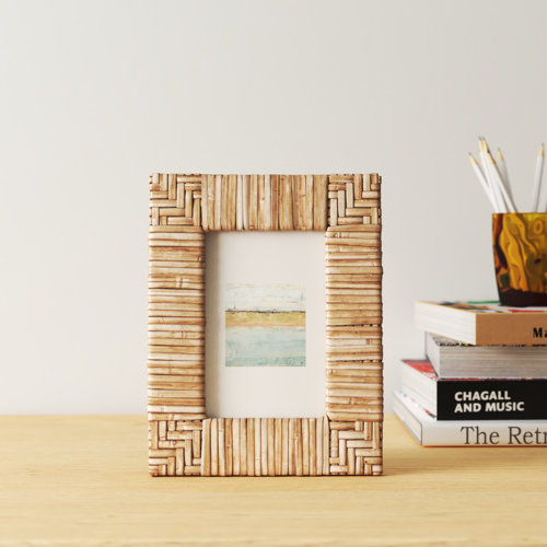 Joss & Main Kitt Wicker / Rattan Picture Frame & Reviews | Wayfair