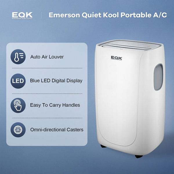 Emerson Quiet Kool 5000 BTU Wi-Fi Connected Accent for 300 Square Feet ...