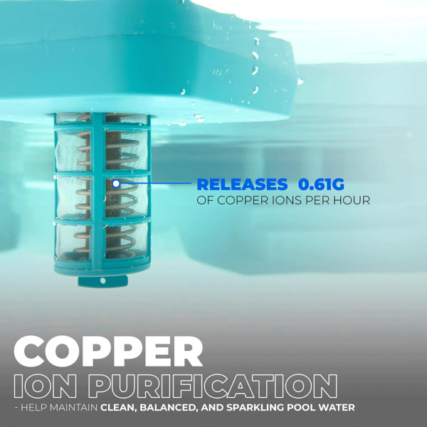 Zeki Shoggy Solar Pool Ionizer - Floating Water Cleaner & Purifier ...