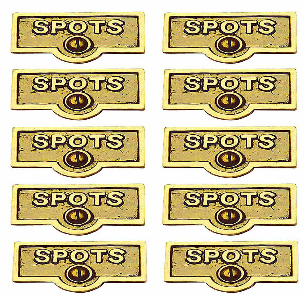 The Renovators Supply Inc. Switch Tags Spots Name Signs 1-Gang Rocker ...