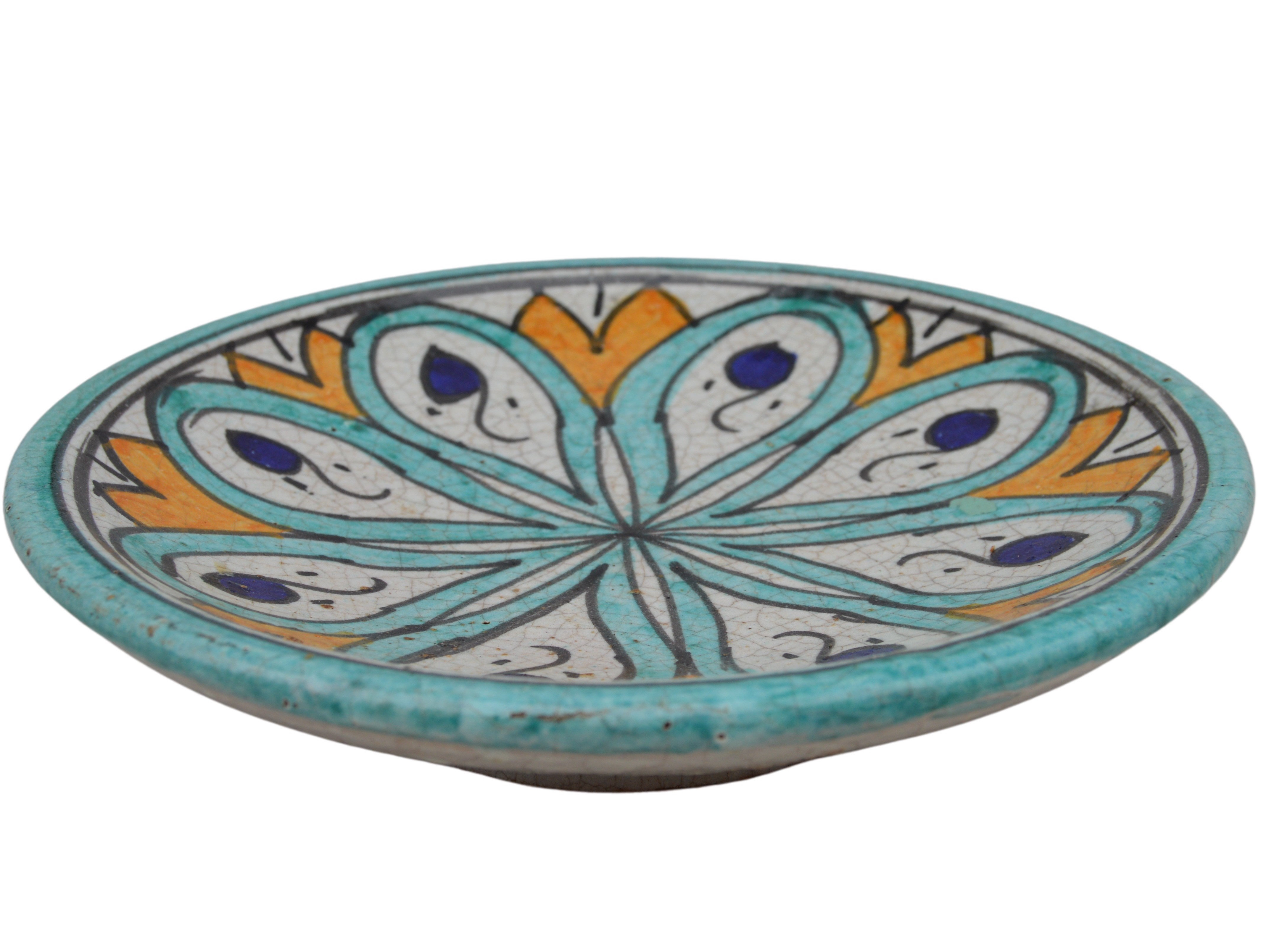 The Moroccan Room Handmade Ceramic Decorative Plate 1 - Wayfair Canada