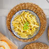 Nicola Spring Hand-Printed Pasta Bowls - 22cm - Navy - Pack of 6 ...