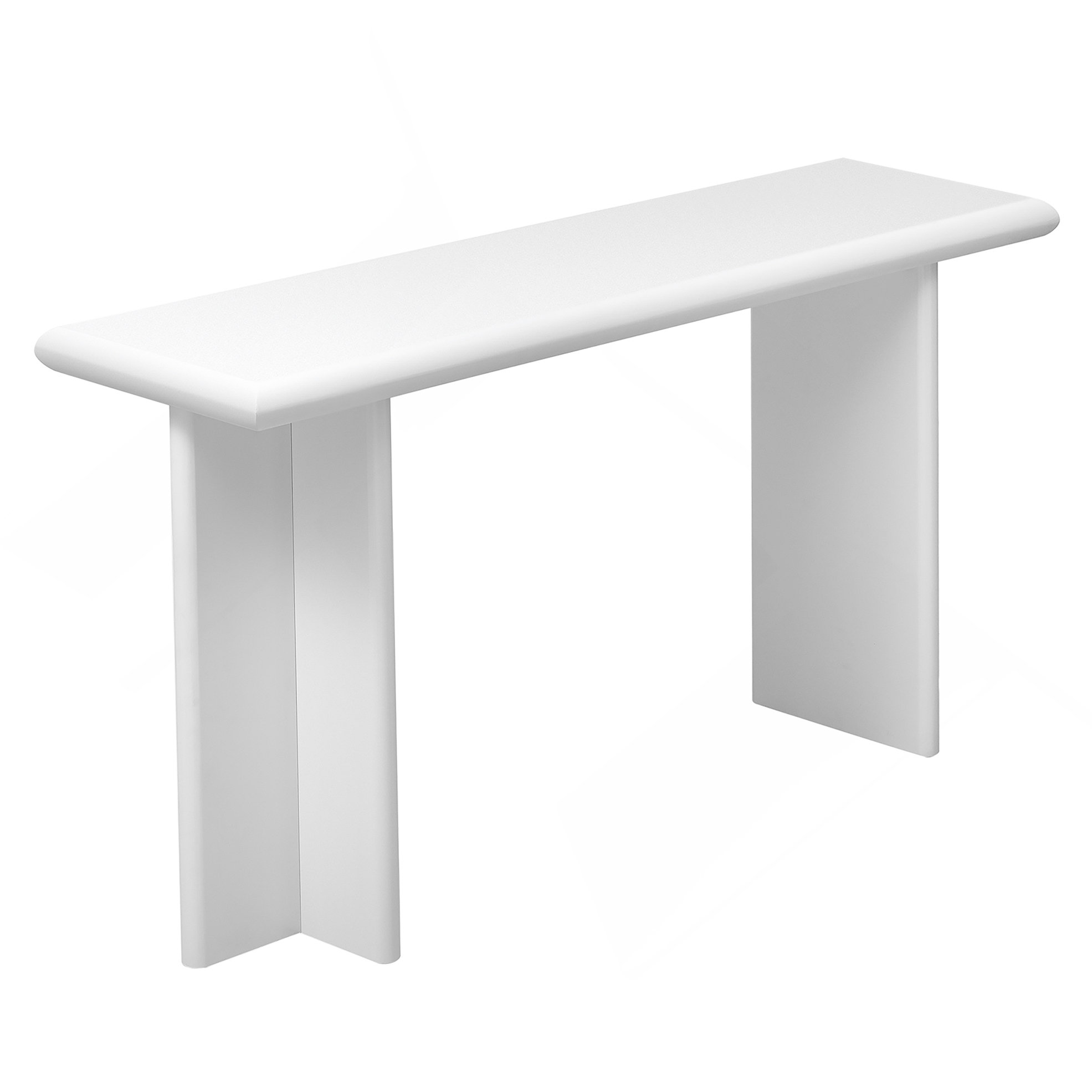Latitude Run® Modern Entryway Table with L-Shaped Legs,Suitable for ...