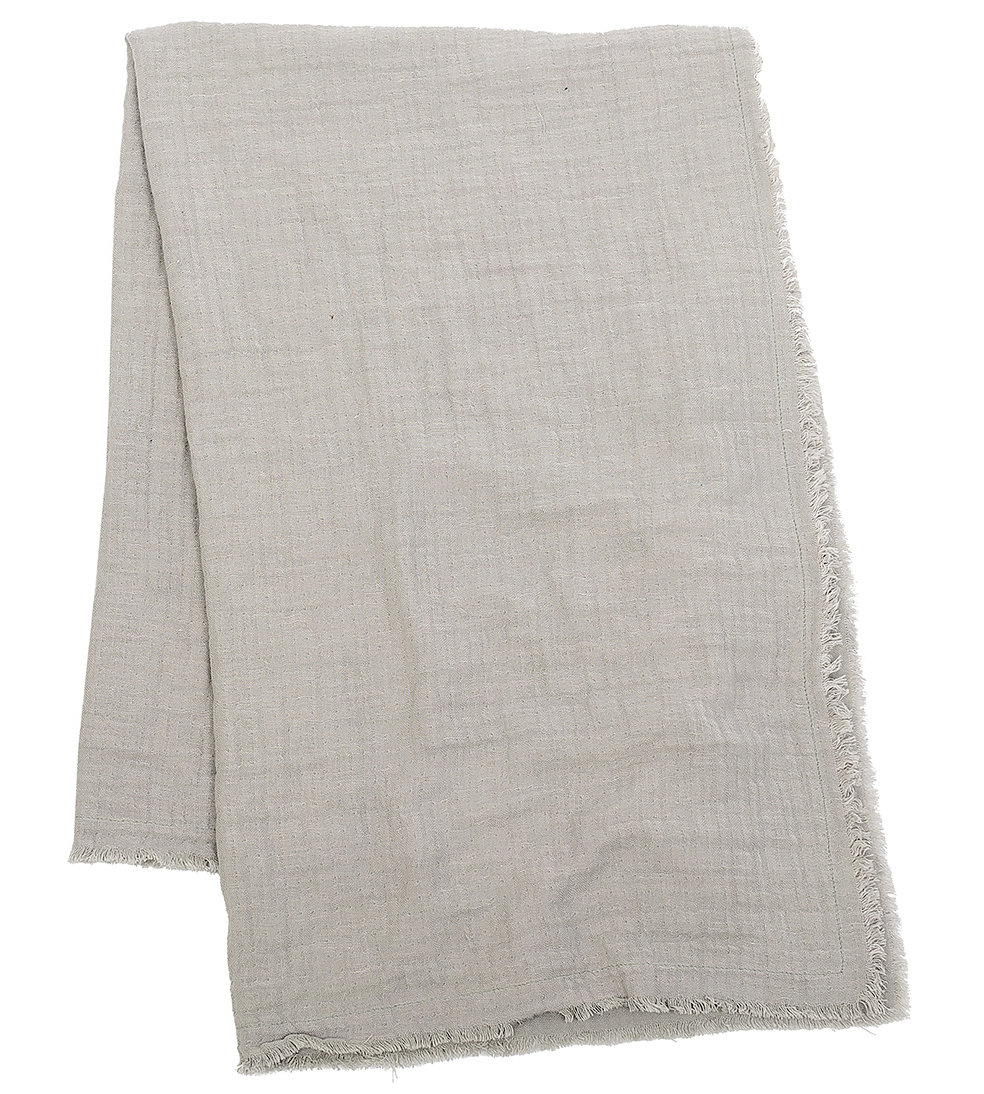 Elisabeth York Feather Gauze Gauze Throw | Wayfair