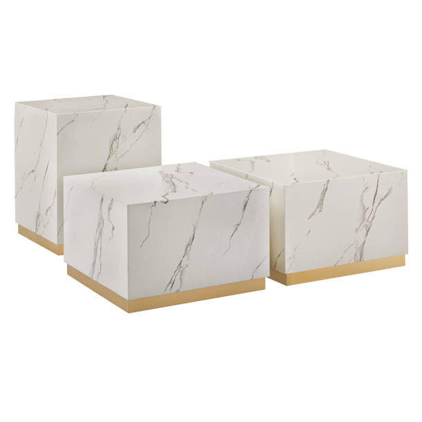 Kingstown Home Roman Round Marble Dining Table & Reviews | Wayfair