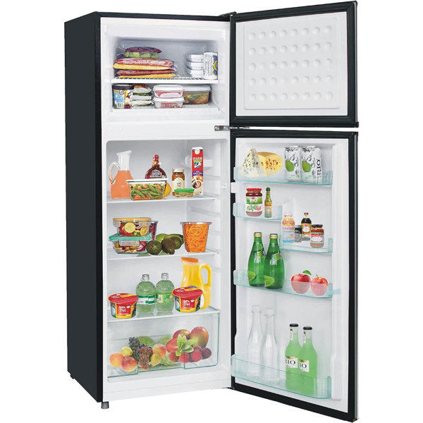 Arctic Chef Arctic Chef 7.5 Cu. Ft. Apartment Size Fridge with Freezer ...