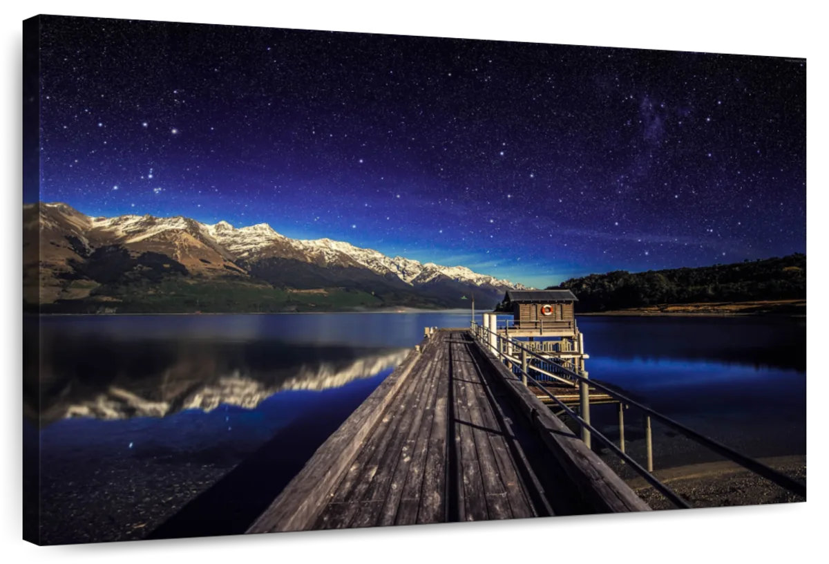 Millwood Pines Alvord Starry Night Bridge | Wayfair