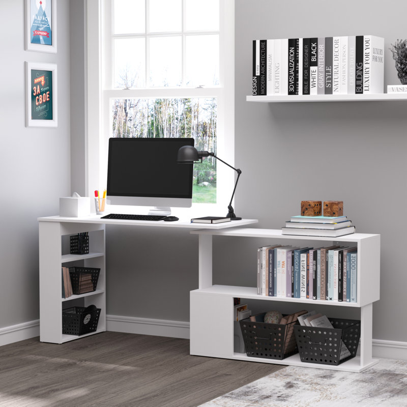 Ebern Designs Lengby Desk & Reviews | Wayfair